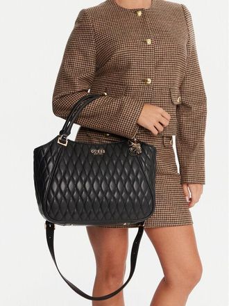 Guess Handtasche Valla HWQG81 22220 Schwarz