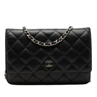 Chanel Pre-owned Wallet on Chain - - Pre-owned - Damen - Schwarzk - ONE SIZE
