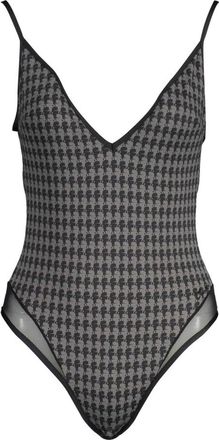 Karl Lagerfeld Femme, Tops, Noir, Taille: 36 FR Maillot de bain une pi&egrave;ce