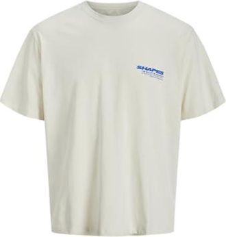 Jack & Jones T-Shirt Jorfold SS Crew Neck TG pour Homme, Bronze, L