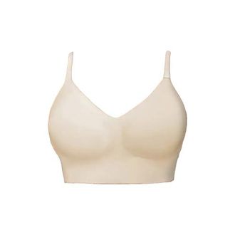 Generic Soutien-gorge d&eacute;t&eacute; dos nu avec diff&eacute;rents fronces, beige, XXL
