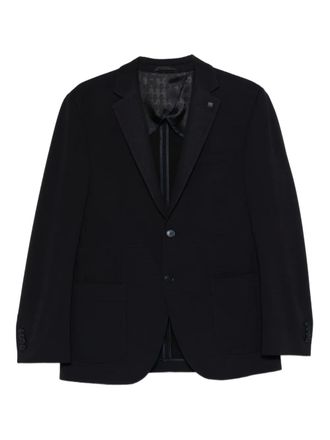 Karl Lagerfeld blazer &agrave; simple boutonnage - Bleu