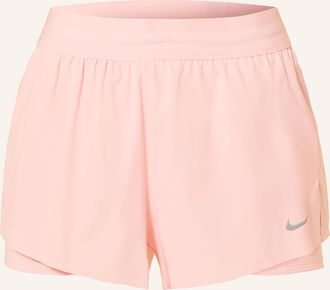 Nike 2-In-1-Laufshorts Dri-Fit Swift orange