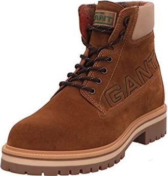 GANT Homme Palmont Mid Boot Bottine, Sable Sec Tobacco, 44 EU