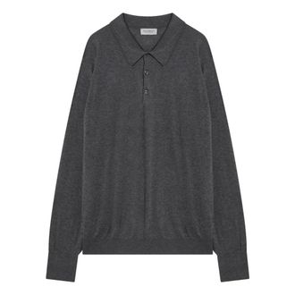 John Smedley Herren, Oberteile, Grau, XLGr&ouml;&szlig;e