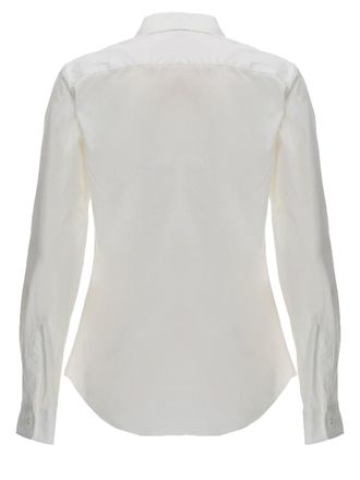 Aspesi Slim Fit Cotton Shirt - White