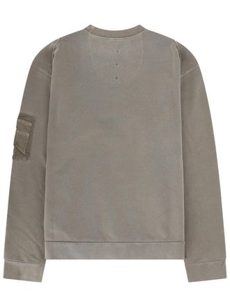 Premiata Logo-Embroidered Cotton Sweatshirt - Gray