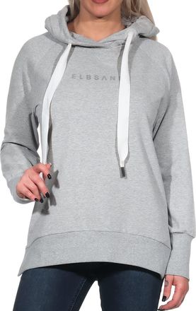 Elbsand Svana Damen Hoodie, Sweatshirt mit Kapuze, Rundhalsausschnitt