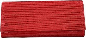 Gedebe Gedebe, Femme, Sacs, Rouge, Taille: ONE Size Envelope Satin Crystal