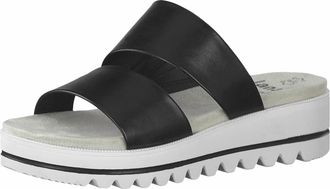 Jana Damen 8-8-27202-26 Pantolette, Schwarz, 41 EU Weit