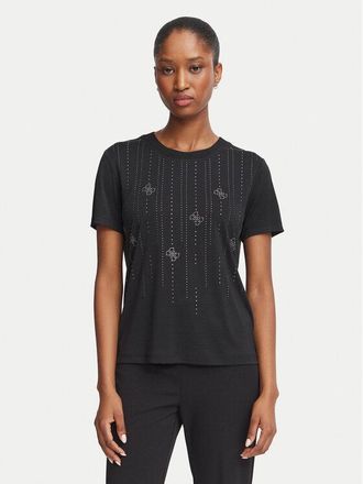 Guess T-Shirt W6BI29 K6050 Schwarz Regular Fit