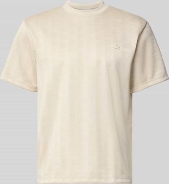 Lacoste Regular Fit T-Shirt mit Allover-Muster