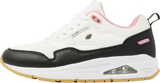 British Knights Damen Lennox Sneaker, Weiss Schwarz Pfirsich, 37 EU