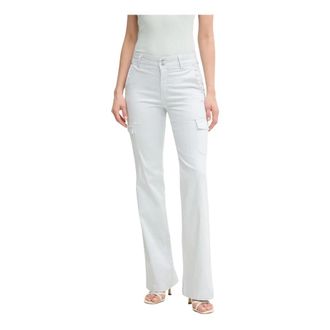 Guess Straight Leg Hose - - Trousers - Damen - Blau - W30 L34