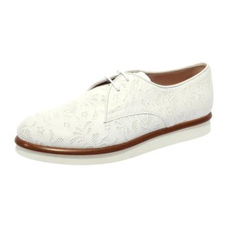 Tod's Femme, Chaussures, Blanc, Taille: 36 EU Gomma XL Vs Derby Bord