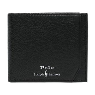 Ralph Lauren Homme, Accessoires, Noir, Taille: ONE Size Pony Stamp Wallet