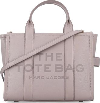 Marc Jacobs unisex, Sacs, Violet, Taille: ONE Size The Leather Medium Tote Bag