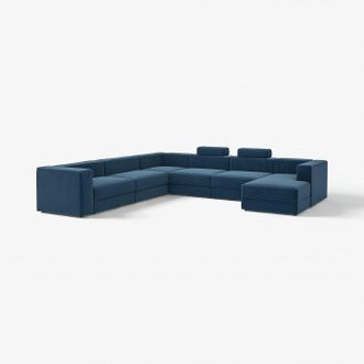 IKEA J&Auml;TTEBO Sofa, U-Form/7-sitzig