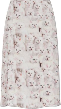 Diesel Femme, Jupes, Blanc, Taille: 34 FR Jupe O-Rchid-R1