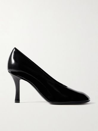 Burberry Escarpins En Cuir Glacé - Noir