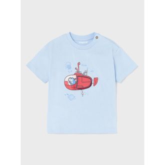 MAYORAL T-Shirt 1029 Himmelblau Regular Fit