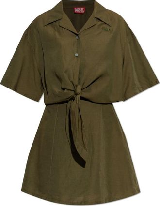 Diesel Femme, Robes, Vert, Taille: 32 FR D-Stall Dress