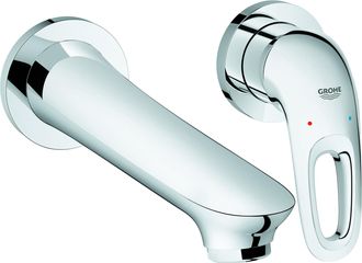 GROHE Mitigeur Lavabo 2 Trous Eurostyle, B&eacute;quille Ouverte, - Grohe