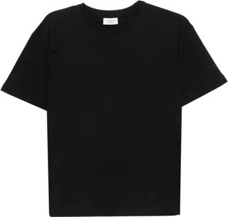 Mazzarelli Femme, Tops, Noir, Taille: 38 FR T-shirt Puglia 220