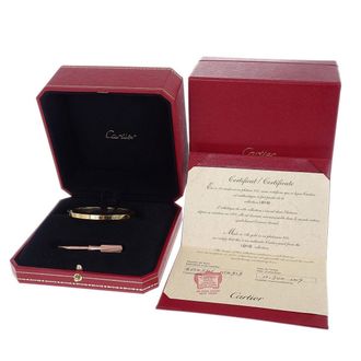 Cartier Love Bracelet 18K Rose Gold Small Size 16