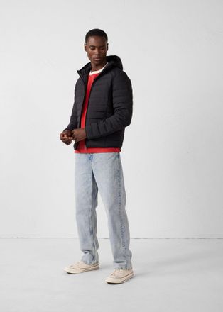 Jott Doudoune l&eacute;g&egrave;re stretch &agrave; capuche Noir Frantz - Taille XXL