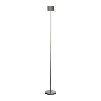 Blomus Mobile LED-Stehleuchte -FAROL FLOOR- Stehlampe Dimmbar Akku Dimmbar Wiederaufladbar Kabellos (Burned Metal)
