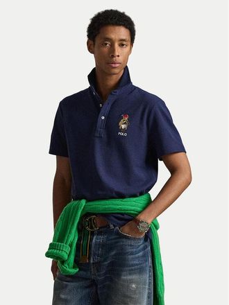 Polo Ralph Lauren Poloshirt 710B16616001 Dunkelblau Regular Fit