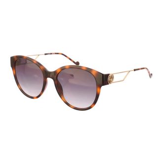 Liu Jo Ovale Acetat-Sonnenbrille mit UV-Schutz - - Accessories - Damen - Braun - ONE SIZE