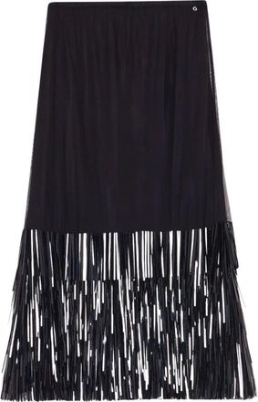 ottod'Ame Gonna - Femme - Jupes - Bleu - Taille: 34 FR
