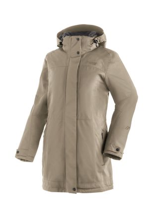 Maier Sports Lisa 2.1, Damen Outdoorjacke, Wasserdichter Outdoor-Mantel mit vielen Features, mTEX Wetterschutz und mTHERM f&uuml;r hohen W&auml;rmer&uuml;ckhalt, PFC-frei, Braun,