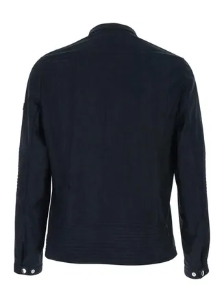 Tatras Mens Jacket High Collar Black Coat
