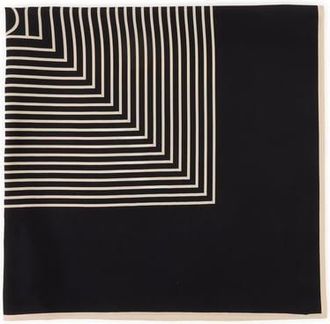 Toteme Foulard imprim&eacute; en soie