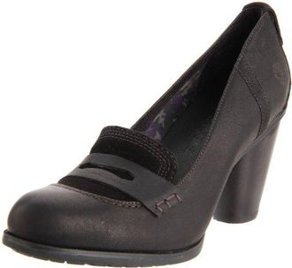 Timberland NEVALI Loafer 19616, Escarpins Femme - Noir - V.9, 41 EU