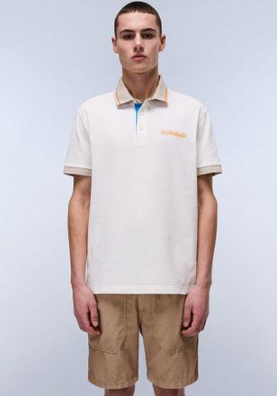 Napapijri Poloshirt E-ZERI SS Mit Rundhalsausschnitt