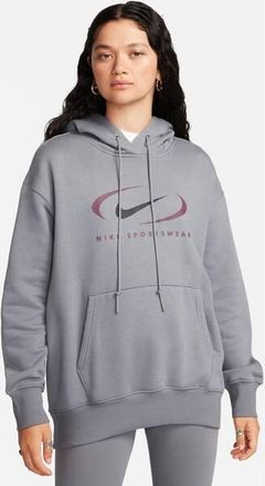 Nike Damen Kapuzensweat W NSW FLC OS PO HDY SWSH