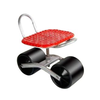 Generic 360&deg; Drehbarer, H&ouml;henverstellbarer Stuhl, Rollbarer Gartenarbeitsstuhl, Robuster Gartenwagen Mit Sitz, for Gartenarbeiten Im Garten