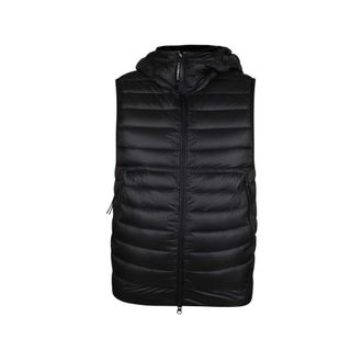 C.P. Company C.p. Company, Homme, Vestes, Noir, Taille: S Hooded Down Vest