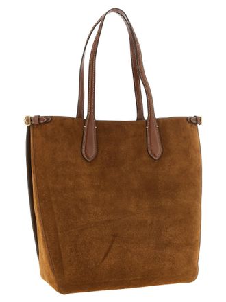 Polo Ralph Lauren Bellport Suede Shoulder Bag - Brown