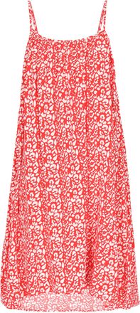 Mymo Kleid Frauen rot wei&szlig;