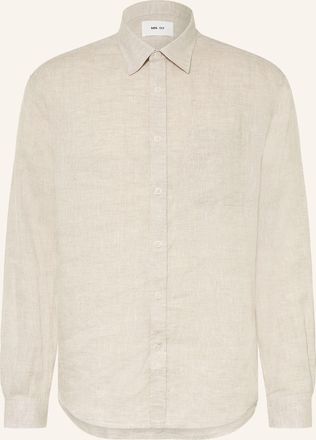 Nn.07 Nn.07 Leinenhemd Dino Comfort Fit beige