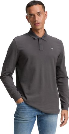 Tom Tailor Longsleeve Basic Piqu&eacute; Poloshirt