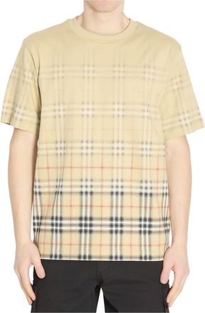 Burberry Homme, Tops, Beige, Taille: S T-Chemises