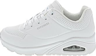 Skechers Femme Uno Stand Air Fashion-sneakers, Multicolor Wht Black Durabuck, 41 EU