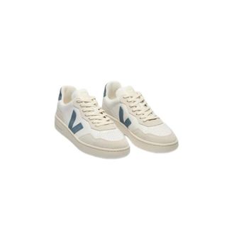 Veja Homme, Chaussures, Blanc, Taille: 44 EU V-90 Leather