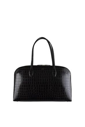 Toteme Sac fourre-tout zipp&eacute; en relief croco